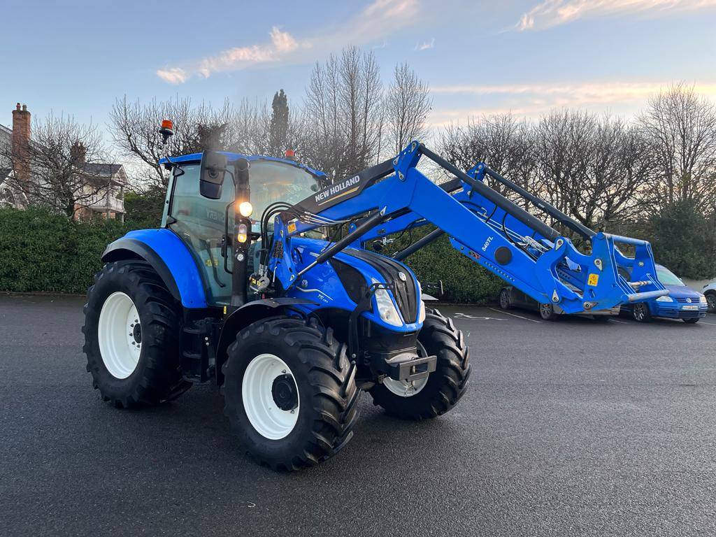 New Holland T5.120 Electro Command Standard 4wd Tractor | Clarke Machinery