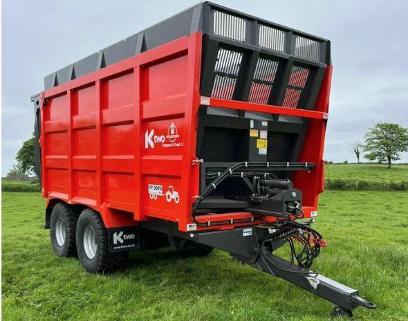 KTWO Compact & Push Silage Trailer | Clarke Machinery