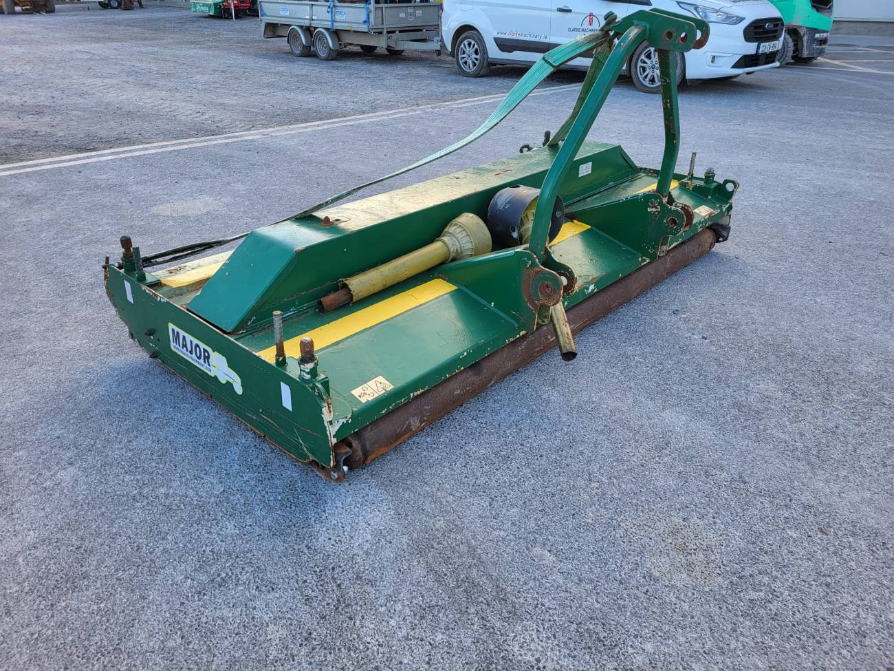 Major 8ft Finishing Mower | Clarke Machinery