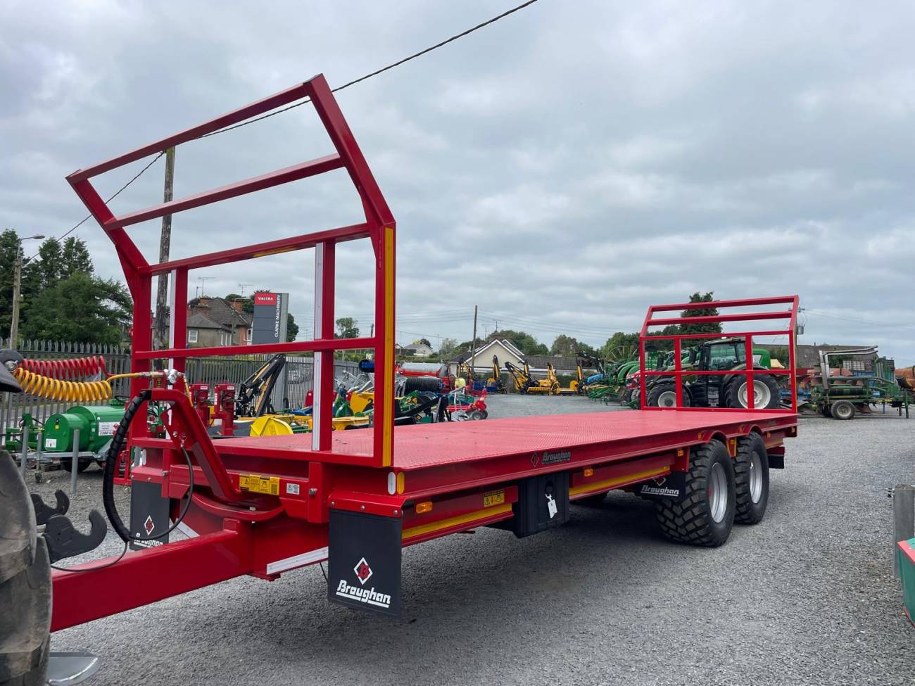 Broughan 28ft Bale Trailer | Clarke Machinery