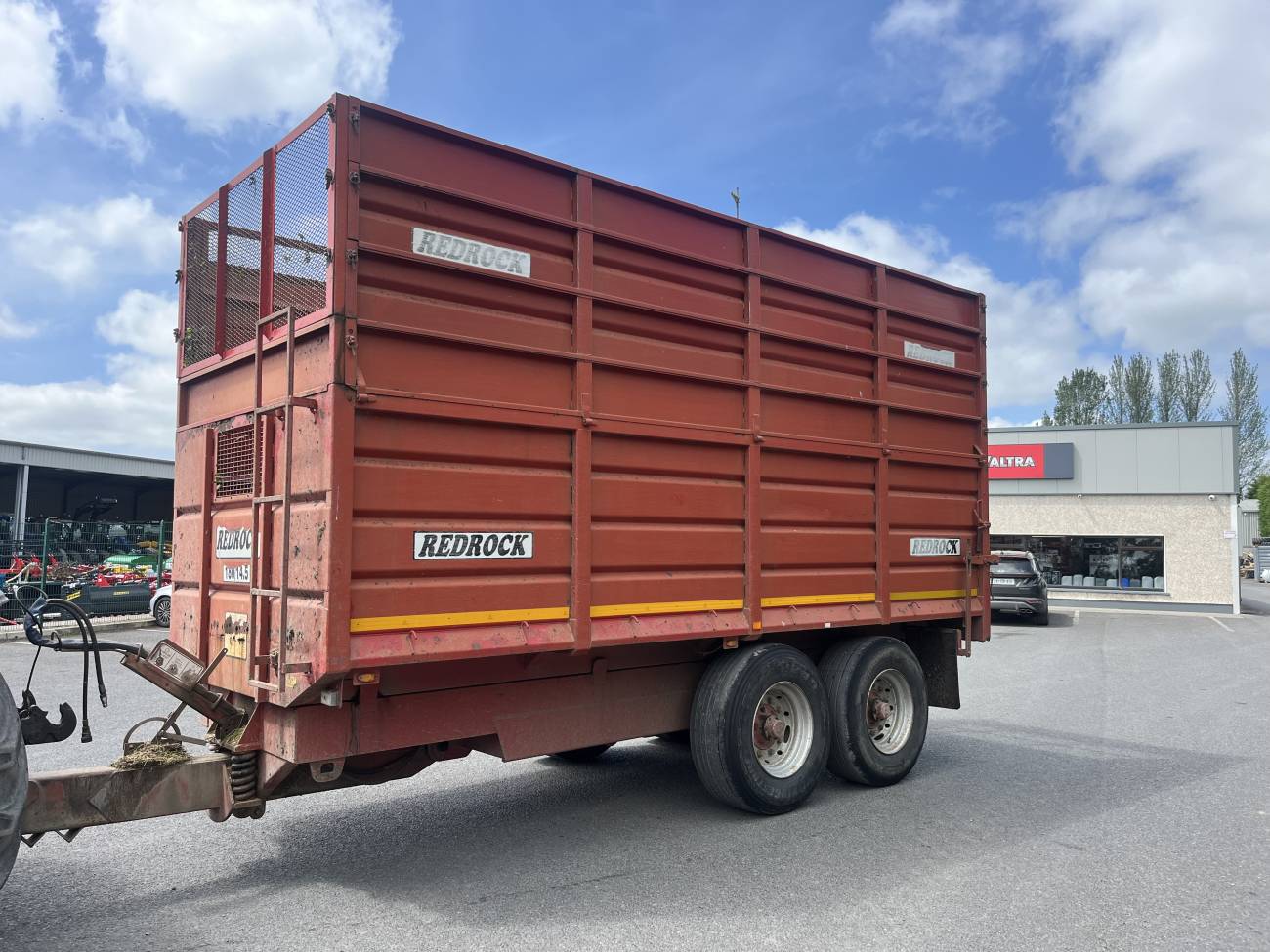 Redrock 18ft Silage Trailer | Clarke Machinery