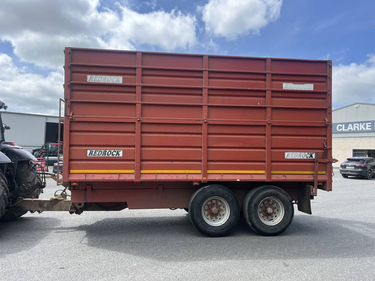 Redrock 18ft Silage Trailer | Clarke Machinery