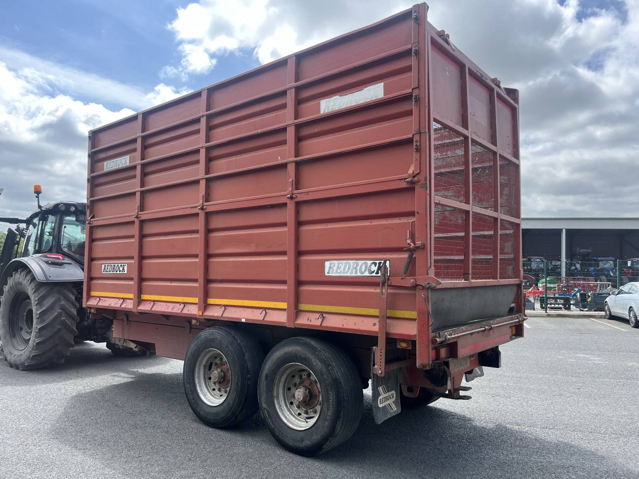 Redrock 18ft Silage Trailer | Clarke Machinery