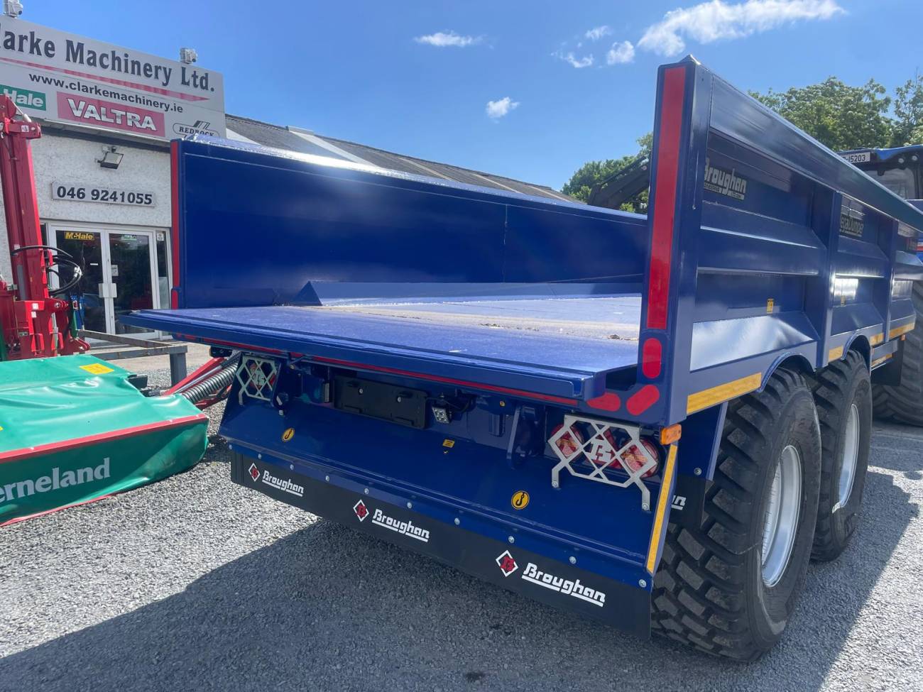 Broughan 20 Ton Dump Trailer | Clarke Machinery
