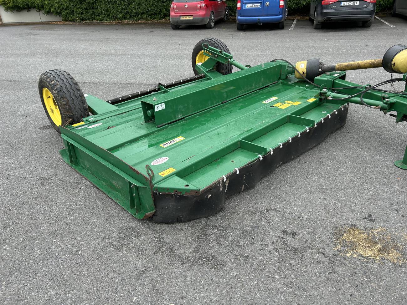 Major 9ft Trailed Topper | Clarke Machinery