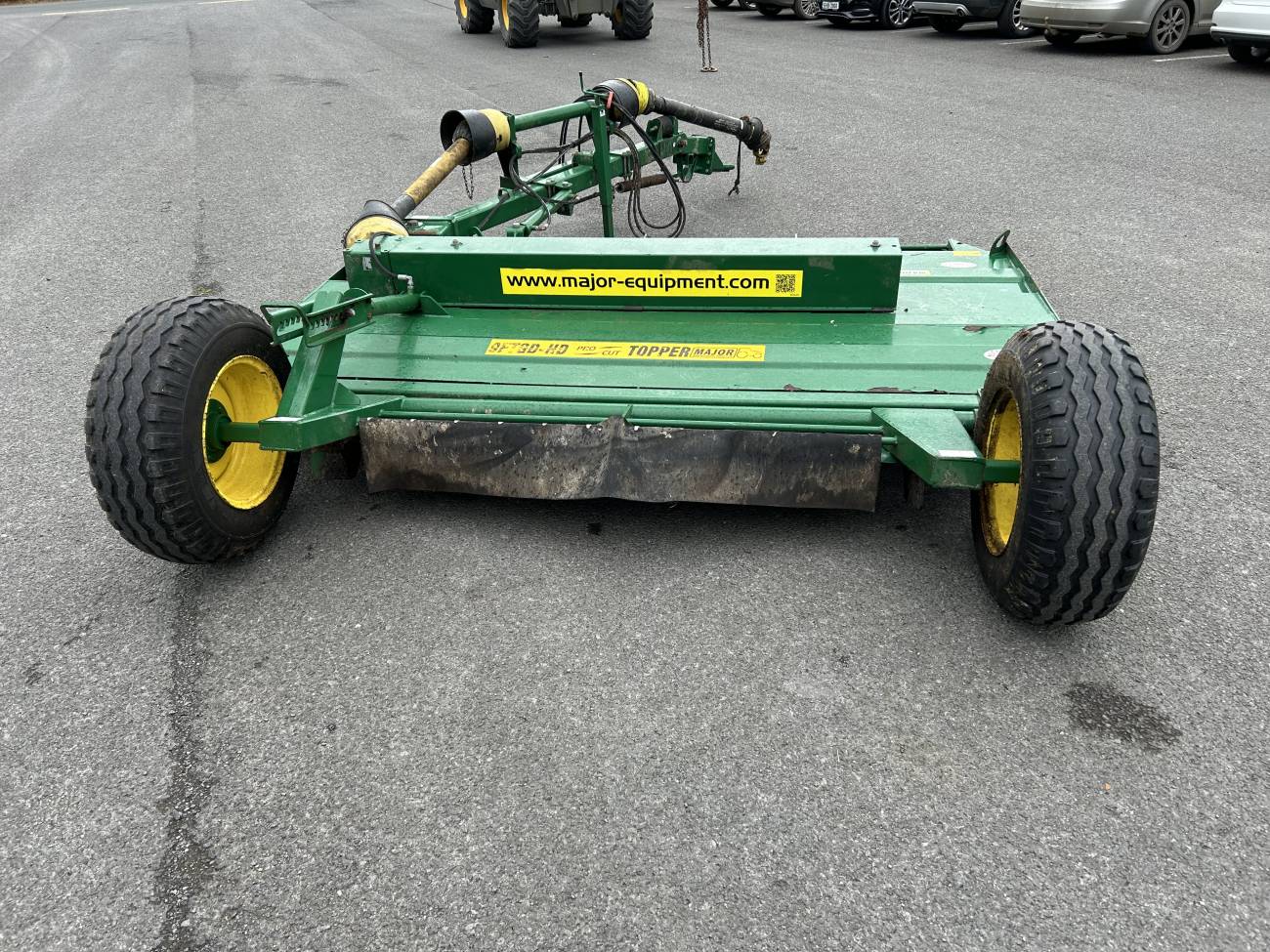 Major 9ft Trailed Topper | Clarke Machinery