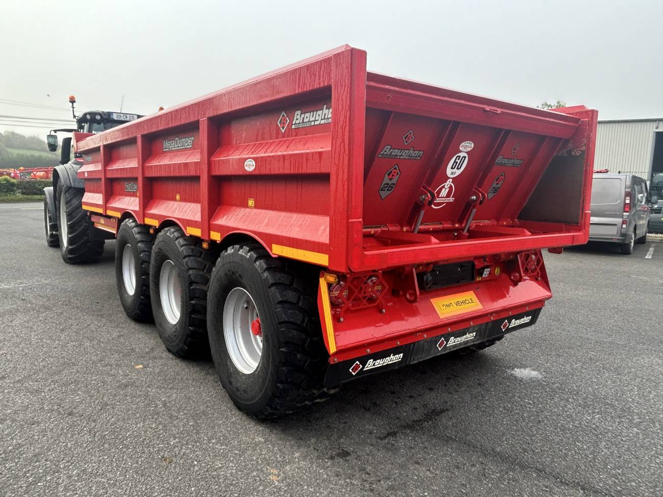 Broughan 26 Tonne Tri Axle Dump Trailer | Clarke Machinery