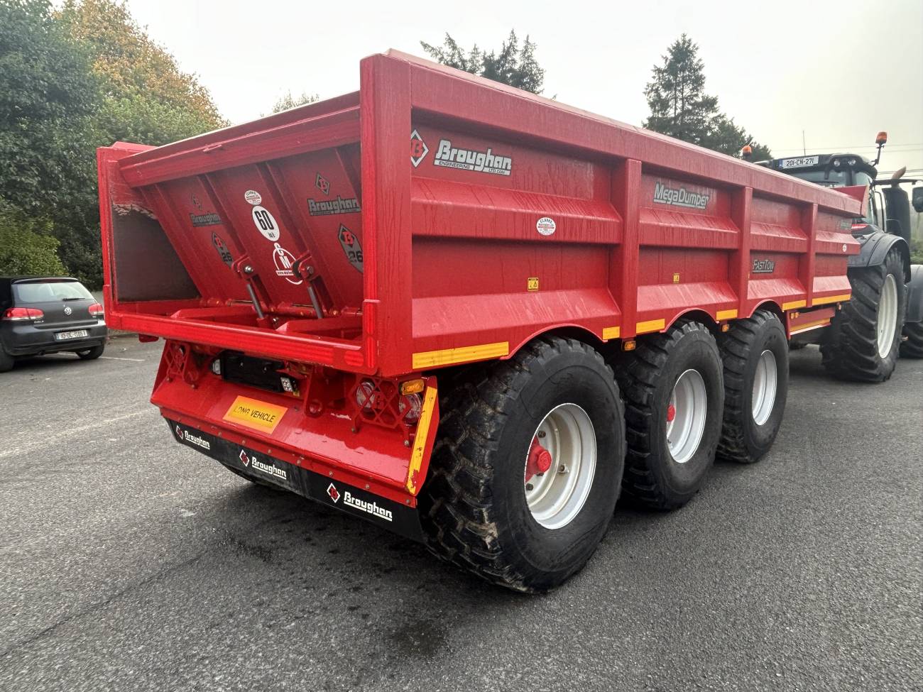 Broughan 26 Tonne Tri Axle Dump Trailer | Clarke Machinery
