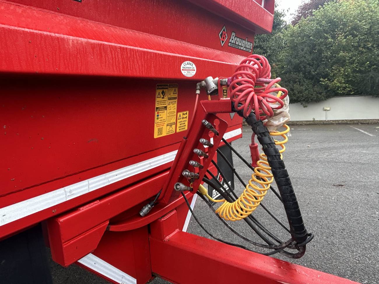 Broughan 26 Tonne Tri Axle Dump Trailer | Clarke Machinery