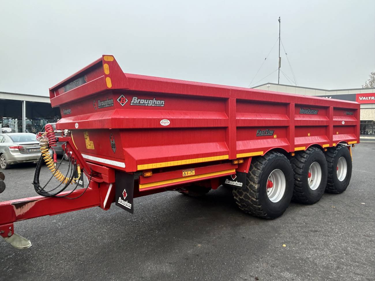 Broughan 26 Tonne Tri Axle Dump Trailer | Clarke Machinery