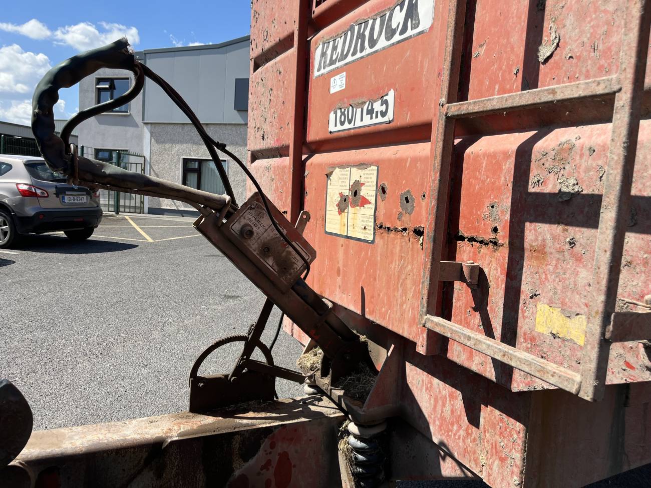 Redrock 18ft Silage Trailer | Clarke Machinery