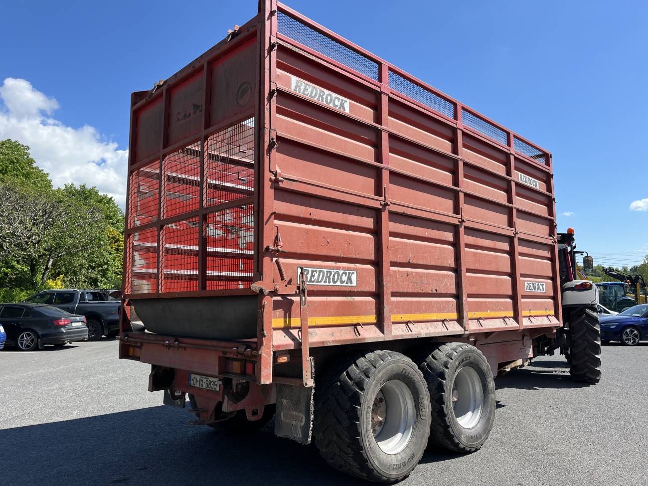 Redrock 18ft Silage Trailer | Clarke Machinery