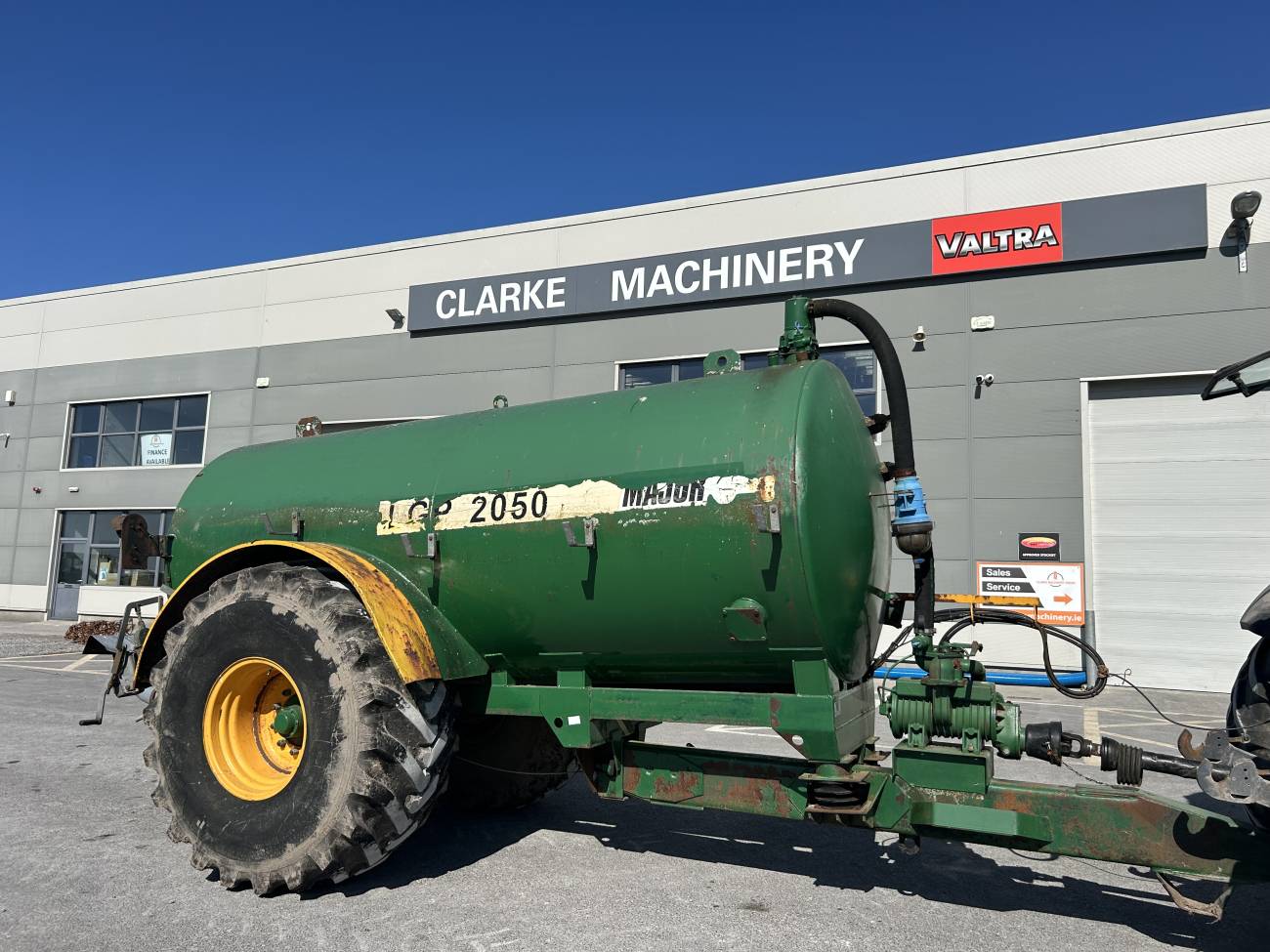 Major 2050 Tank | Clarke Machinery